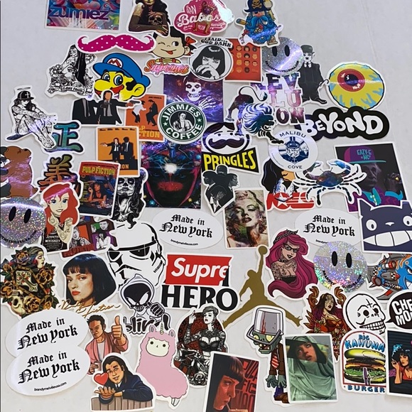 Brandy Melville | Accessories | 5 Random Stickers | Poshmark